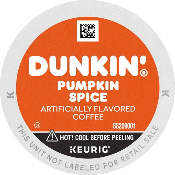 Dunkin' Pumpkin Spice Flavored Coffee, Limited Edition, Keurig K-Cup ... Dunkin' Pumpkin Spice Flavored Coffee, Limited Edition, Keurig K-Cup ...