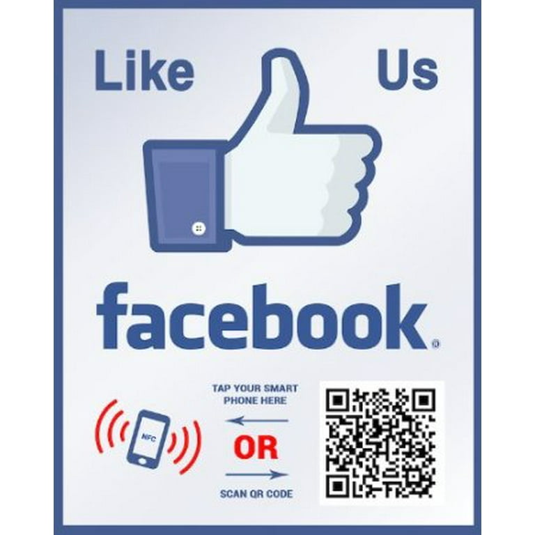 Like Us On Facebook Sticker