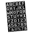 42Pcs Letter Stencils Symbol Templates Drawing Templates Home Decor ...