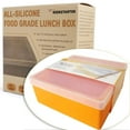 All Silicone Lunch Box cubes Food Storage Containers - Walmart.com
