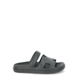 No Boundaries Women's Geo Slide Sandals, EVA Slip-On Open Toe Casual ...