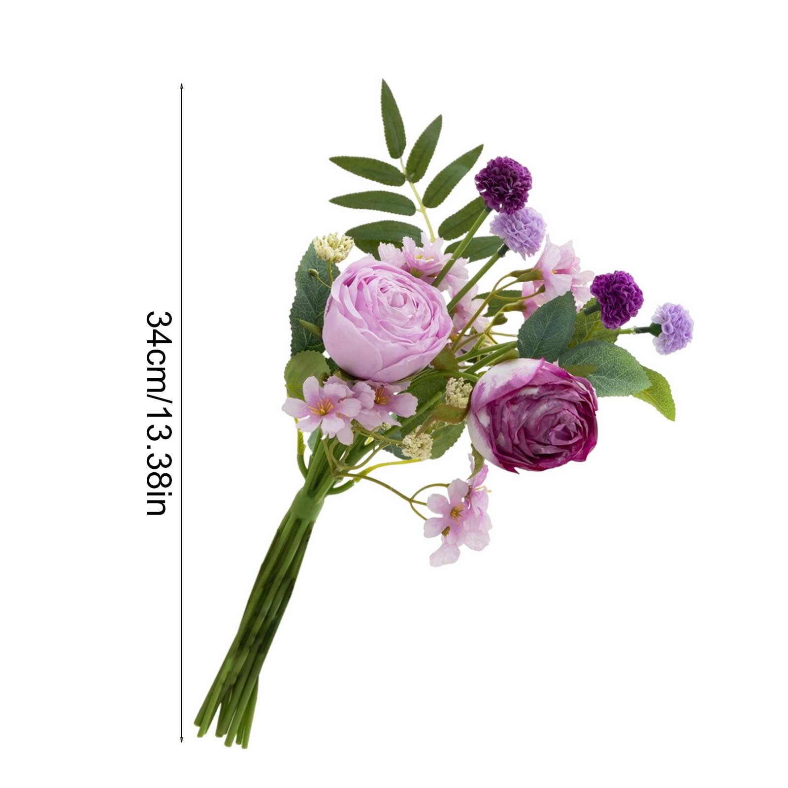 Click here for Herunwer Artificial Mixed Floral Bouquet  Realisti... prices
