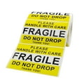500Pcs/Roll Fragile Sticker Warning Label Strong Adhesive for Business ...
