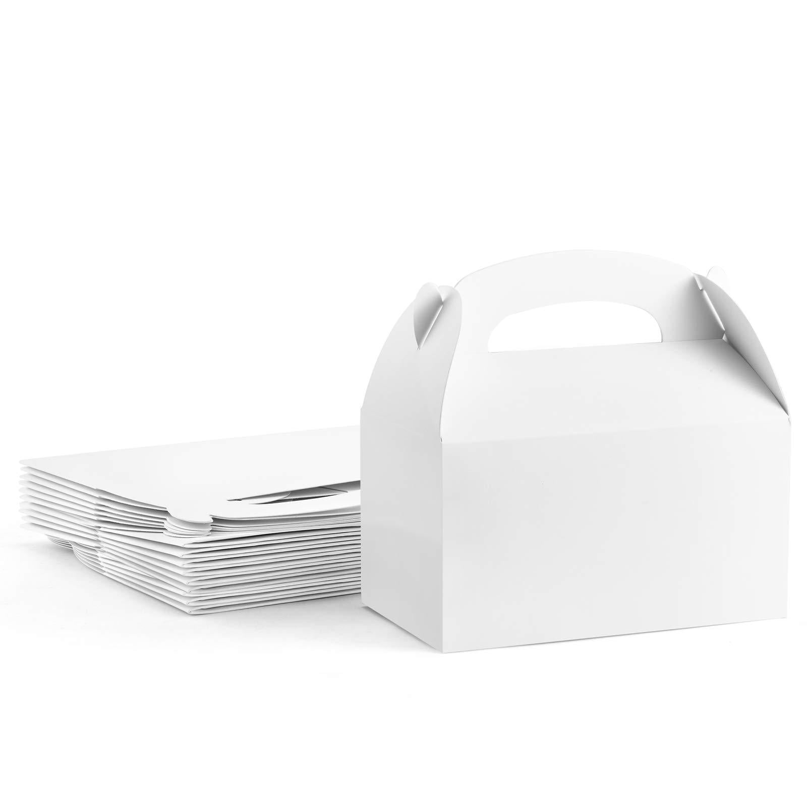 Valbox Treat Boxes 30 Pack White Paper Gable T Boxes Goodies Favor