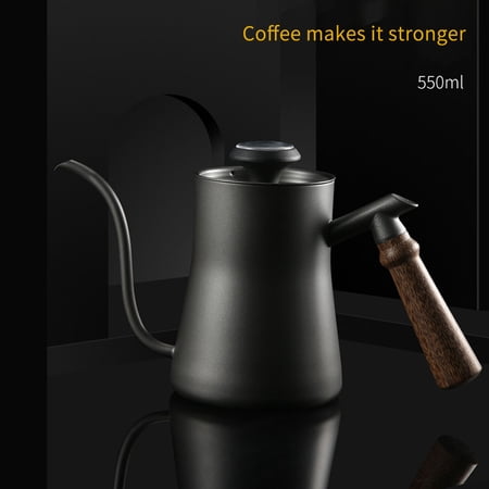 Coffee Kettle Container Stainless Steel Handheld Practical Cafe Pots ...