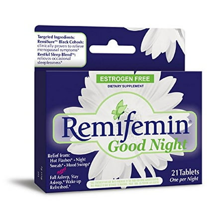 Enzymatic Therapy - Remifemin Good Night, 21 Tablets | Walmart Canada