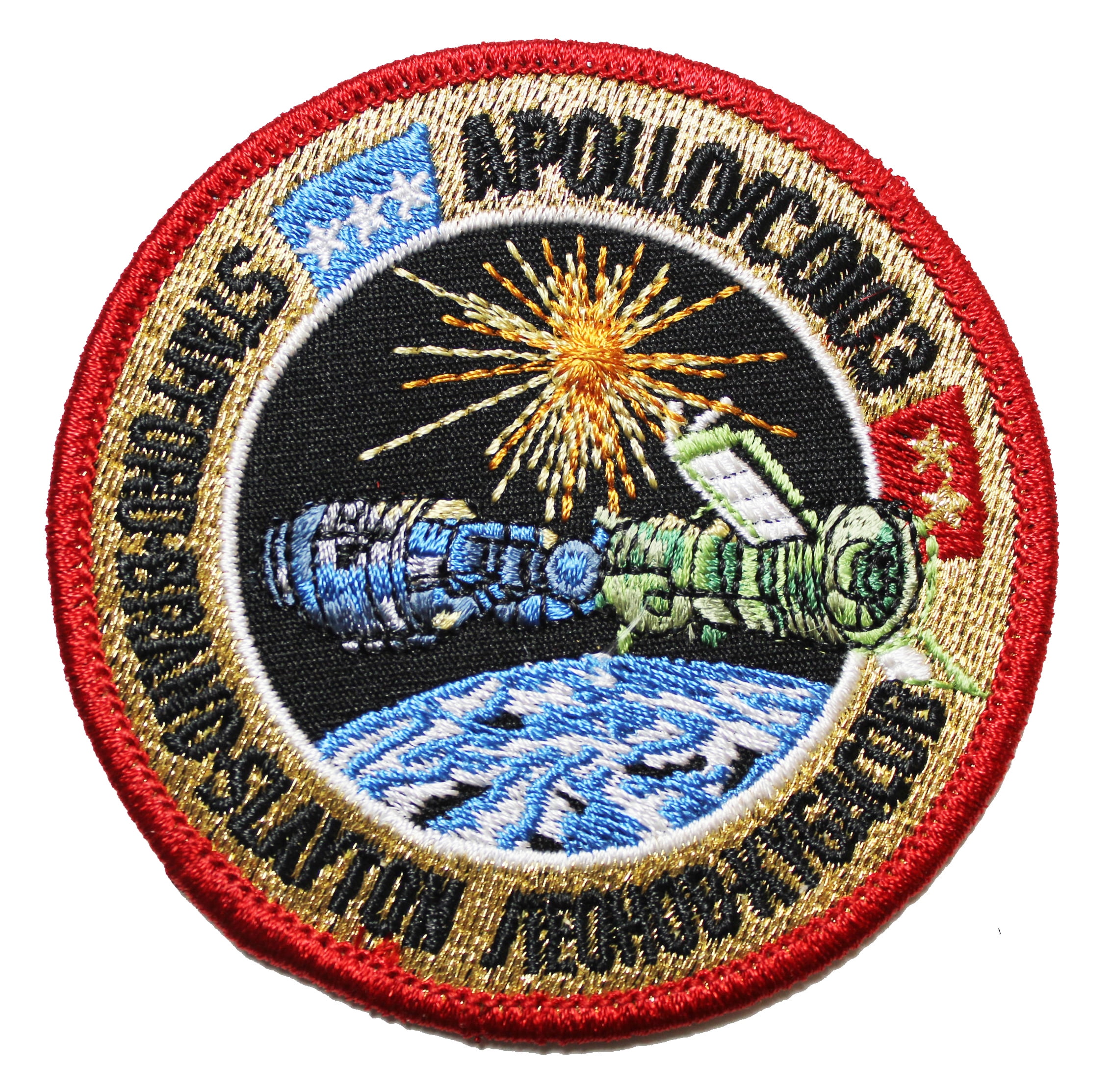 Apollo Soyuz Astronaut NASA Mission Space Patch - Walmart.com