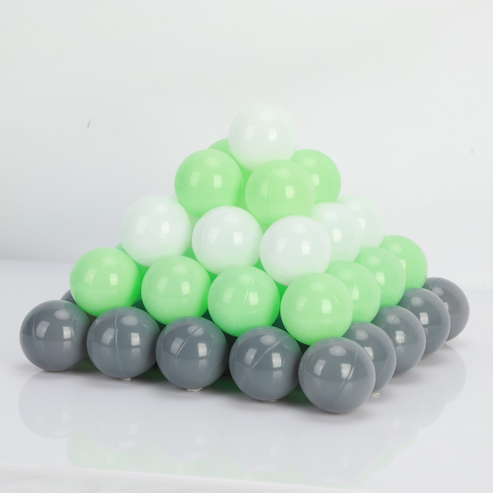 Kripyery 100Pcs Toddlers Pit Ball - Thickened - Crush-proof - with Mesh ...