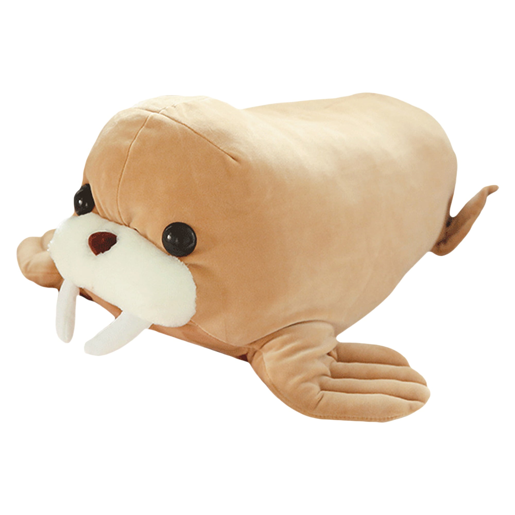 Lamuusaa Cartoon Walrus Plush Toys, Cute Soft Animal Stuffed Pillow ...