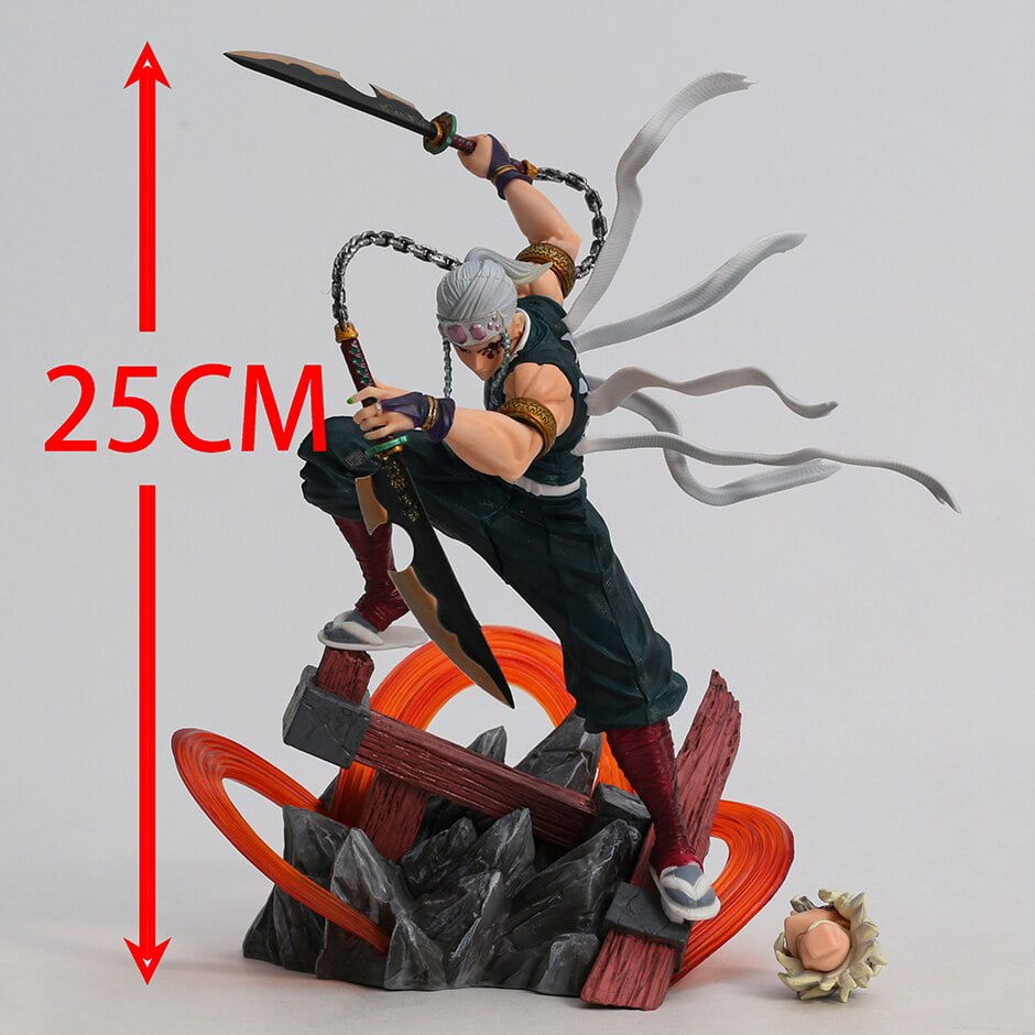 Figura de PVC Demon Slayer Arco Iris Latino Uzui Tengen 25 cm | Walmart ...