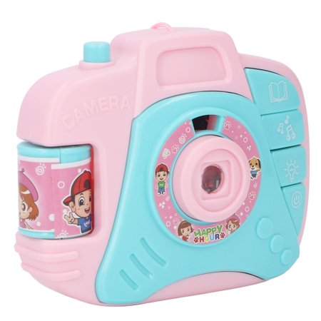Projection Camera Toy, Cute Kids Simulation Camera Adjustable Focal ...