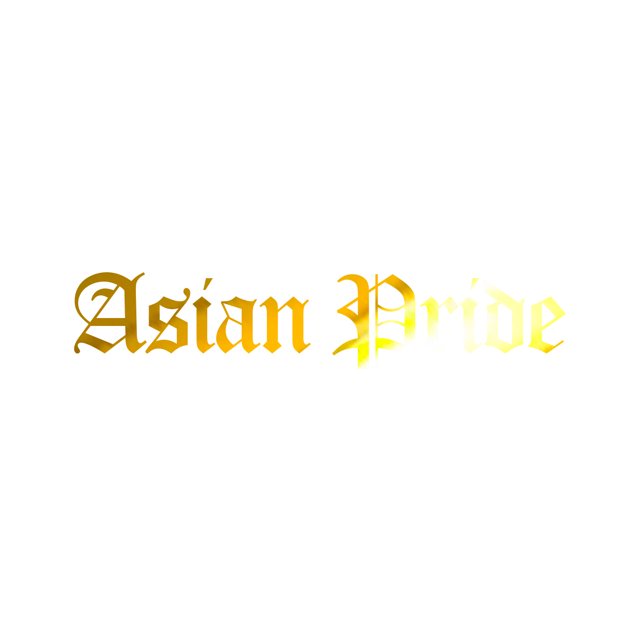 Asian Pride Sticker Decal Die Cut - Self Adhesive Vinyl - Weatherproof ...