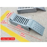 INTBUYING Foldable Car Ramp Portable Fold Lightweight Ramp for Car ...