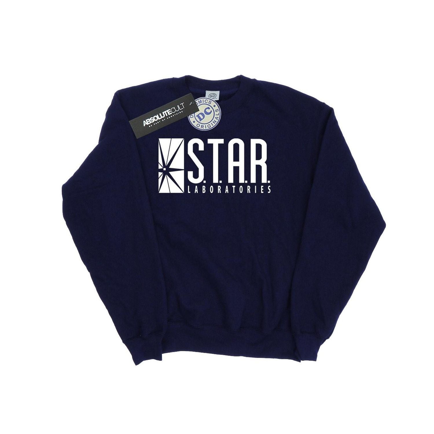 Click here for Dc Comics Womens The Flash Star Labs Sweatshirt M prices