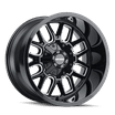 MAYHEM CROSSFIRE-8109 20X9.5 5X139.7 10ET 108CB BLACK W/MILLED SPOKES ...