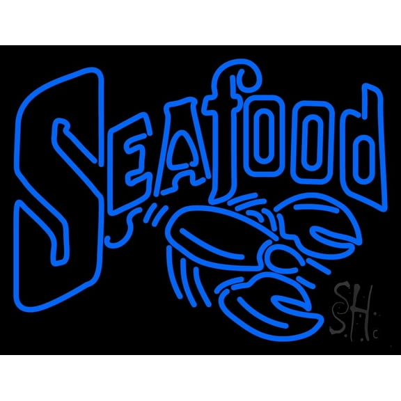 Pink Double Stroke Waffles Oval LED Neon Sign 13 x 24 - inches, Clear ...