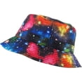 Galaxy Bucket Hat Fashion Space Print Summer Cap - Walmart.com