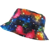 Galaxy Bucket Hat Fashion Space Print Summer Cap - Walmart.com