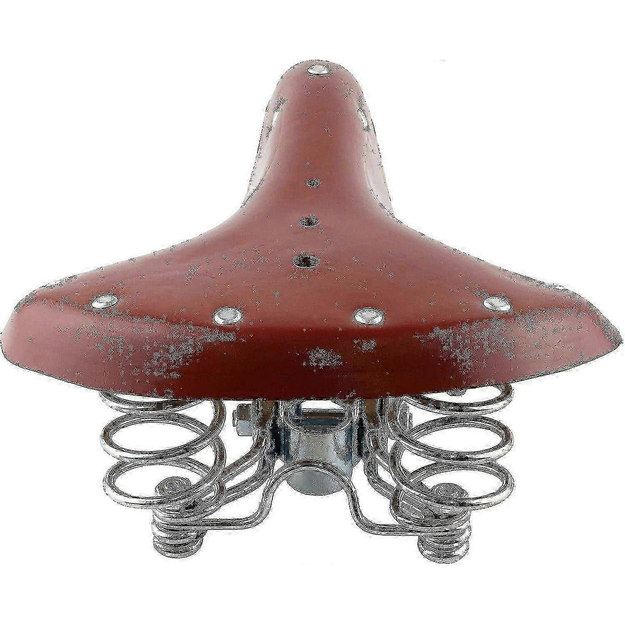 Click here for Vett Classic Brown Spring Bike Saddle Comfort Crui... prices