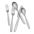 Nambe Aidan 45 Piece Flatware Set with Service for 8, Stainless Steel ...