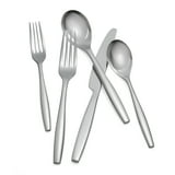 Nambe Aidan 45 Piece Flatware Set with Service for 8, Stainless Steel ...