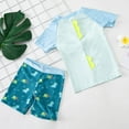 BJUTIR Boys Swimsuits 3 Piece Toddlers And Baby Long Sleeve Short ...