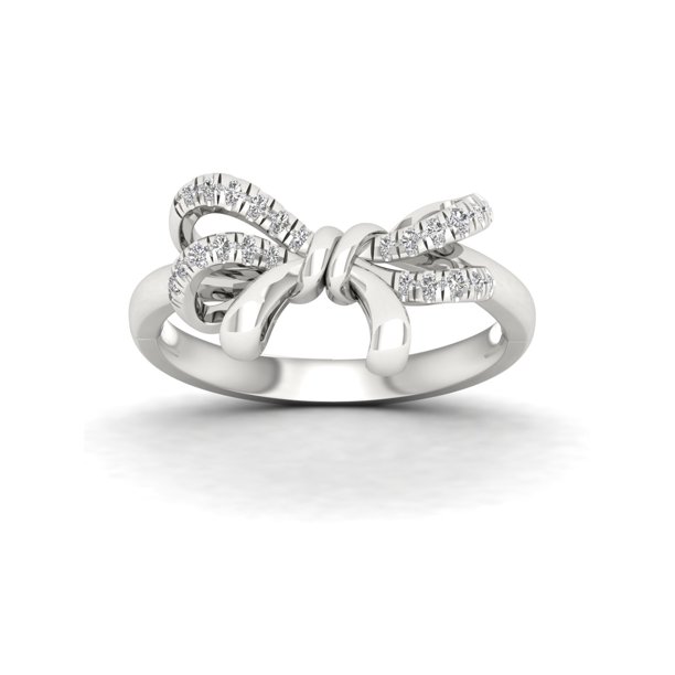1/6Ct TDW Diamond S925 Sterling Silver Fashion Ring - Walmart.com