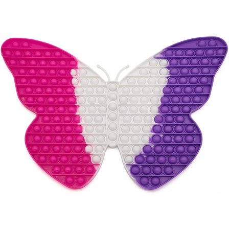 Jumbo Pop Fidgets 45cm 17.7in Giant Big Size Butterfly Popper Fidget ...