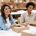 6x4x3 Inch Brown Tab Lock Tuck Top Shipping Boxes 6 Pack - Walmart.com