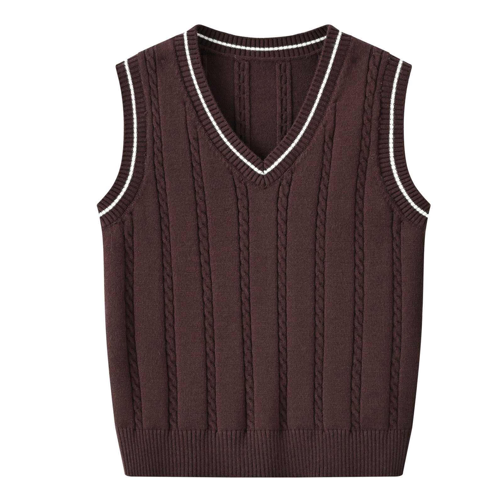 Click here for Chengzi Kids Kids Sweater Vest Knit Sweater V Neck... prices