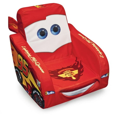 Disney Cars 2 Lightning McQueen Talking Feature Chair - Walmart.com