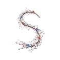4th of July Home Decor, Patriotic Decor Tinsel Garland, Red White Blue ...