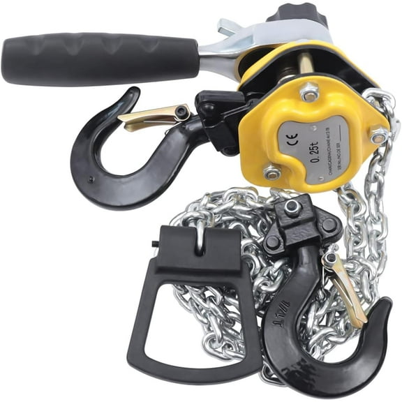 Series 602 Mini Rachet Lever Hoist, 550 lb Capacity, 5 ft Lifting ...