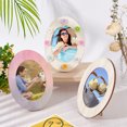 10 pc Wood Photo Frames Table Top Picture Frames for Arts and Crafts ...