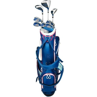 Ladies Womens Complete Golf Clubs Set 10 Pieces Includes Alloy Driver ...