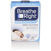 Breathe Right Original Nasal Strips, Allergy & Cold Relief, Large ...