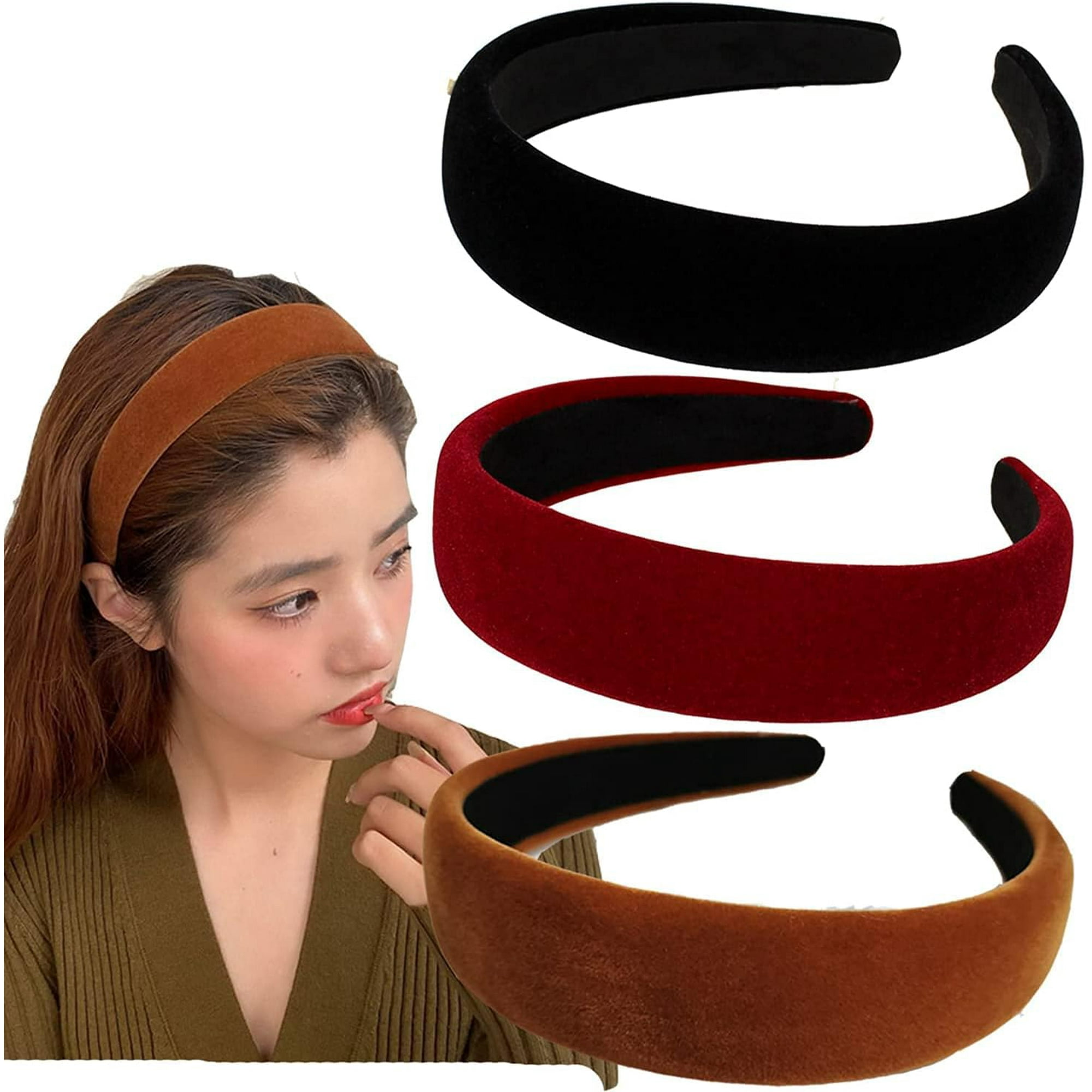 Click here for Xinqihang Velvet Wide Headbands For Women Soft Hea... prices