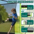 12FT Trampoline for Kids & Adults, ASTM & CPC Approved Outdoor ...