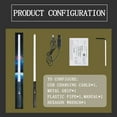 NKTIER Lightsaber,7 Color Changing LED Light Saber Force FX Heavy ...