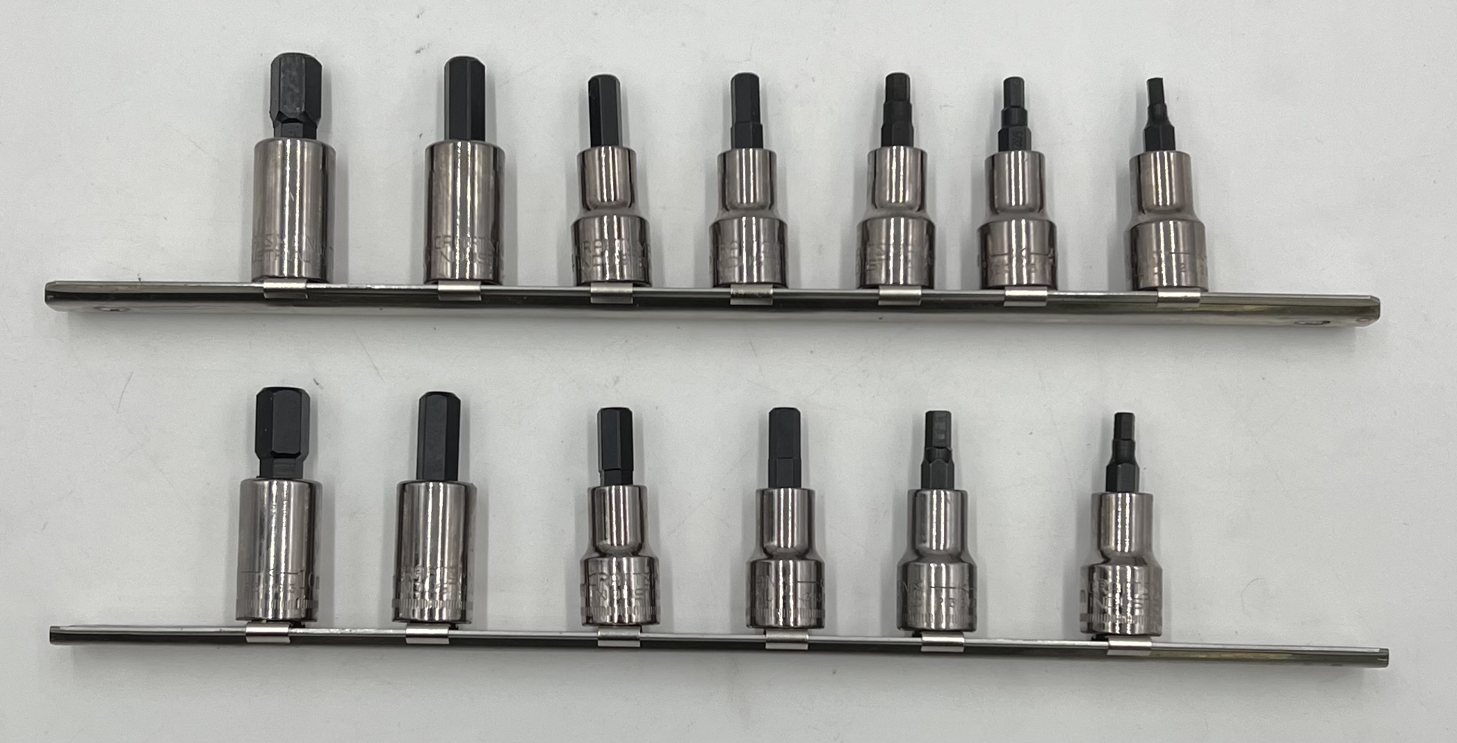 Craftsman Industrial 13pc MM & SAE 3/8 Drive Hex Bit Socket Set - made in USA - Walmart.com