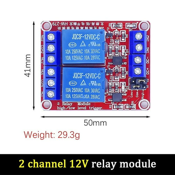 1 2 6 4 8 Channel 5v 12v 24v Relay Module Board Shield With Optocoupler ...