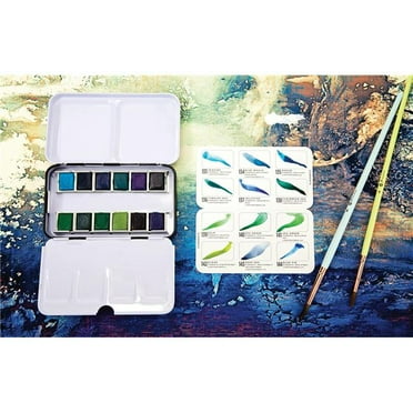 Prima Watercolor Confections Watercolor Pans 12/Pkg-The Classics ...