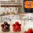M11 Electric Mason Jar Vacuum Sealer Kit - with Wide and Regular Mouth ...
