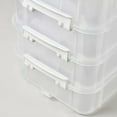 4 Layer Plastic Storage Containers,Stack Carry Storage Box Multipurpose ...