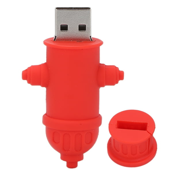 Cartoon Fire Hydrant Shaped USB Flash Drive Cute Home Office USB Stick ...