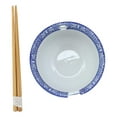 Ming Style Tombo Dragonfly Ramen Noodles 5"D Soup Rice Bowl With ...