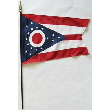 Anley 3x5 Foot State Flag: Ohio - Ohio OH State Flags Ohio Flag ...