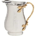 Leeber 70028 7.5 in. Golden Vine Hammered Pitcher - Walmart.com