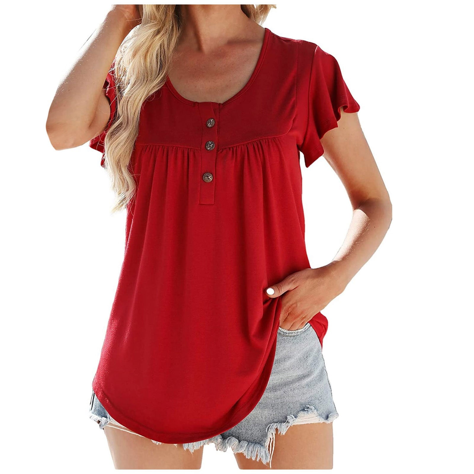 Click here for Jovati Womens Plus Size Tops Plus Size Wome Fold S... prices