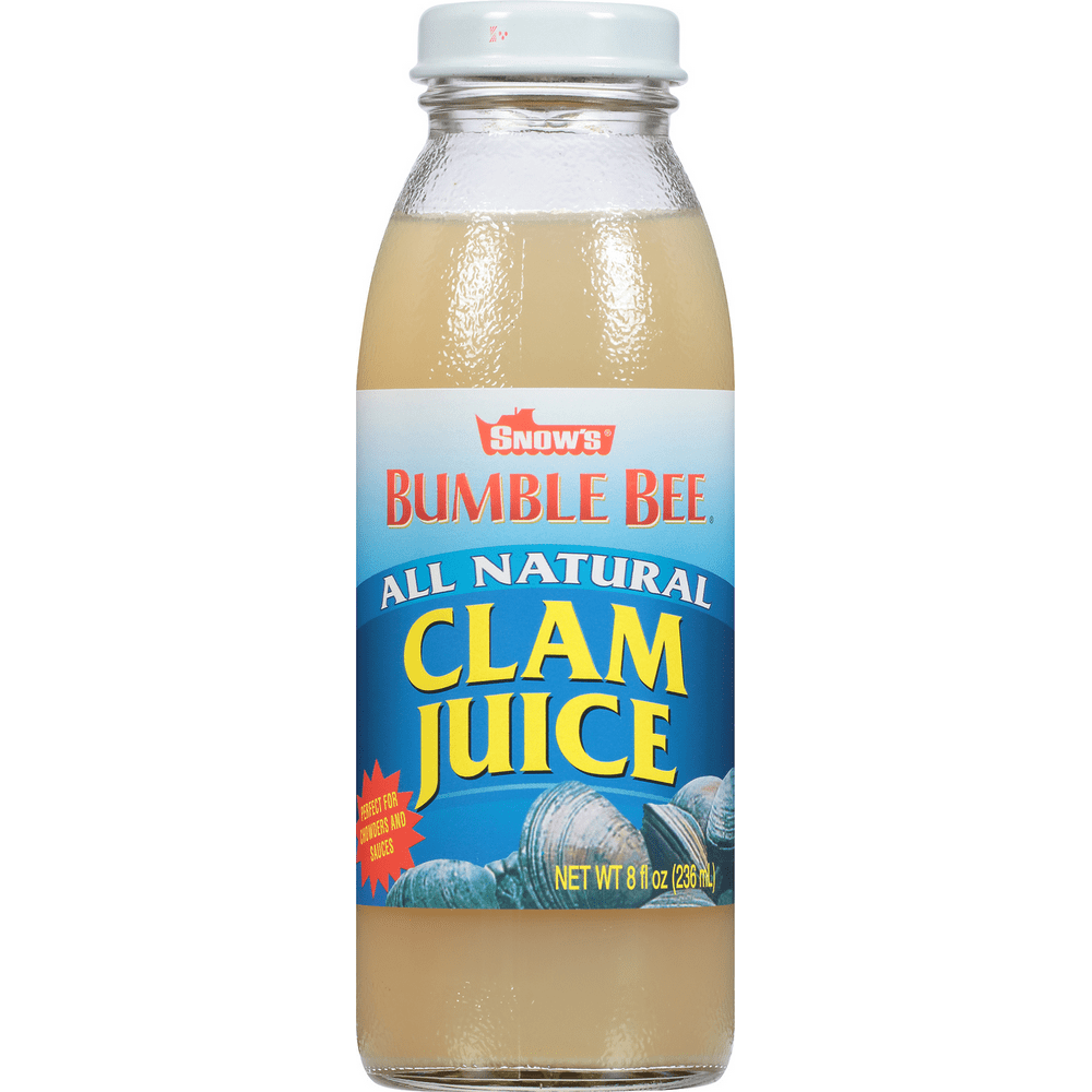 Snow's All Natural Clam Juice 8 oz - Walmart.com - Walmart.com